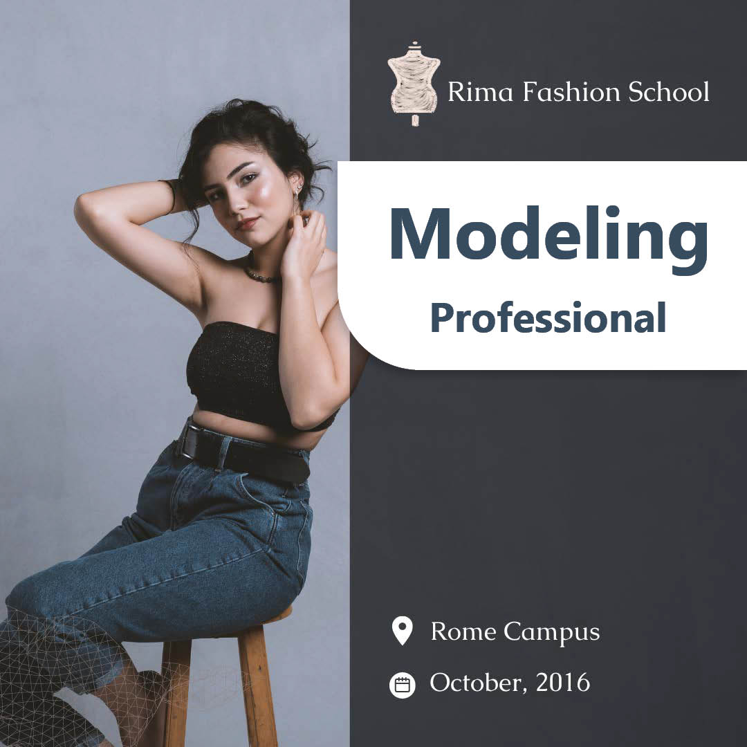 Modeling - Professional - RIMA | Italian Fashion School